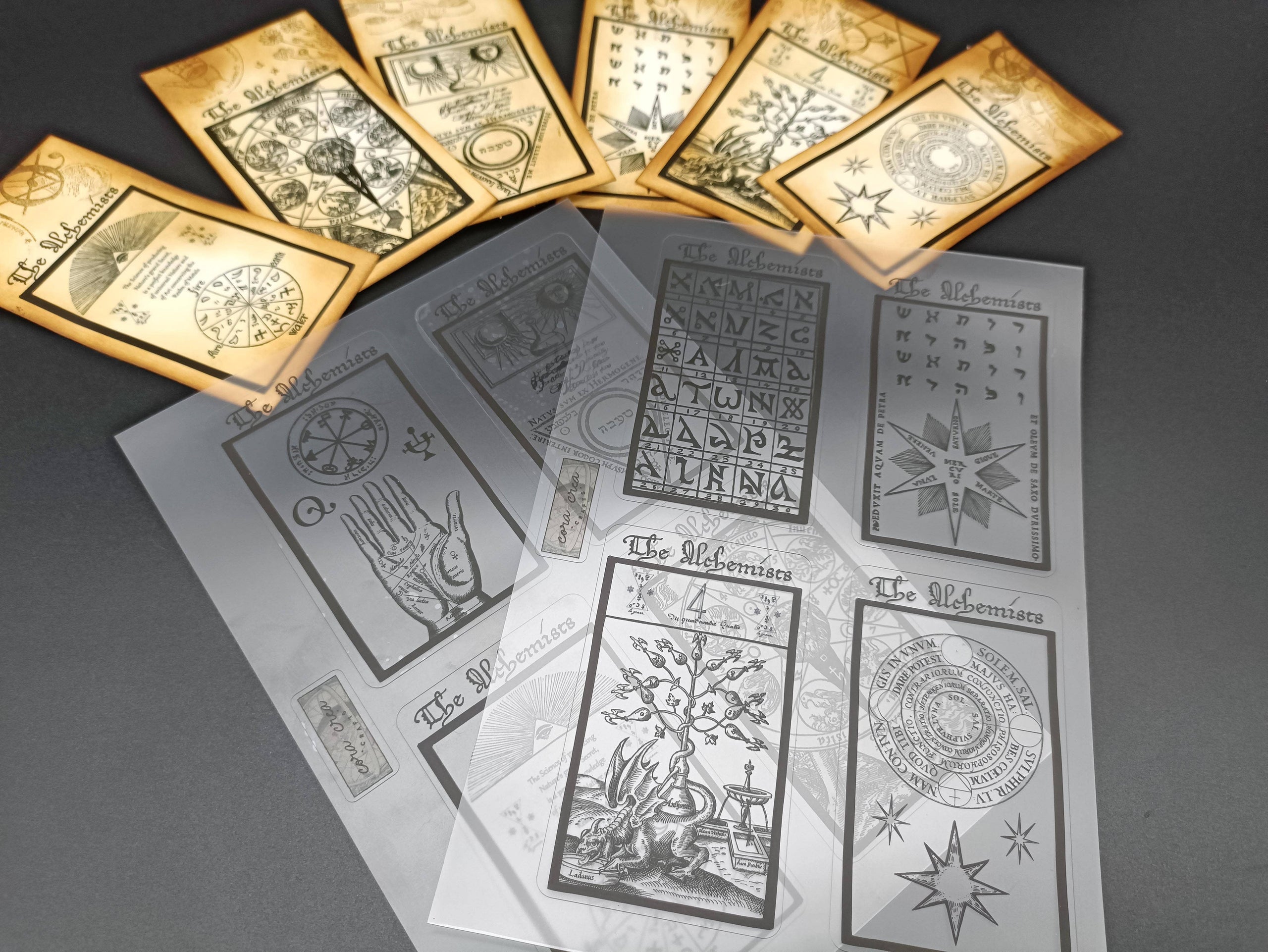 Alchemy Cards Sticker Sheets (set of 2) | Mind You P's and Q's: Pens ...
